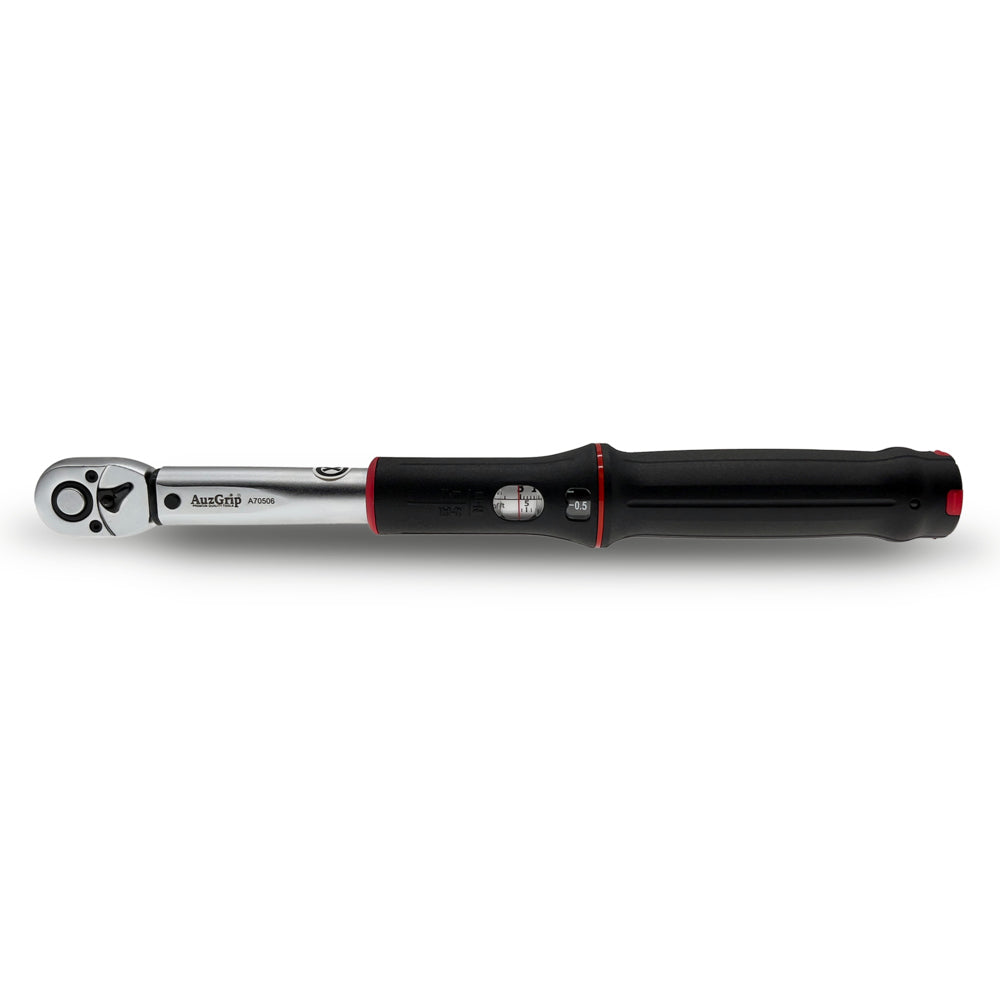 AuzGrip A70506 2-25Nm 1/4" Square Drive Torque Wrench | Tools Warehouse